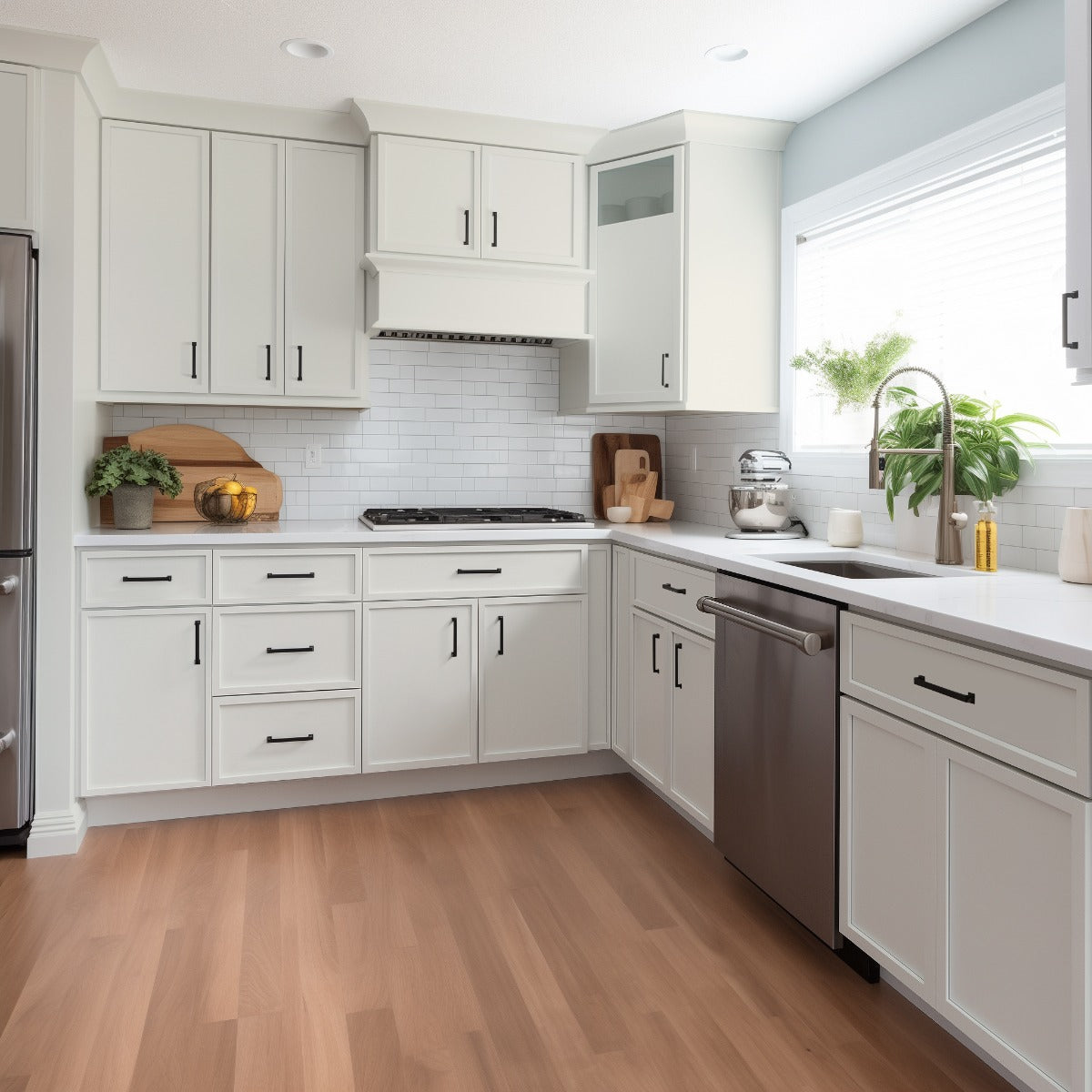 Origami white cabinets store