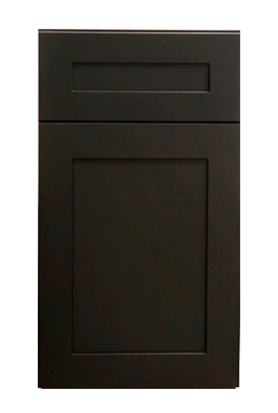 Charcoal Black Shaker 12"H Wall Deco Door Panel - Sample Door – Plywell Cabinetry