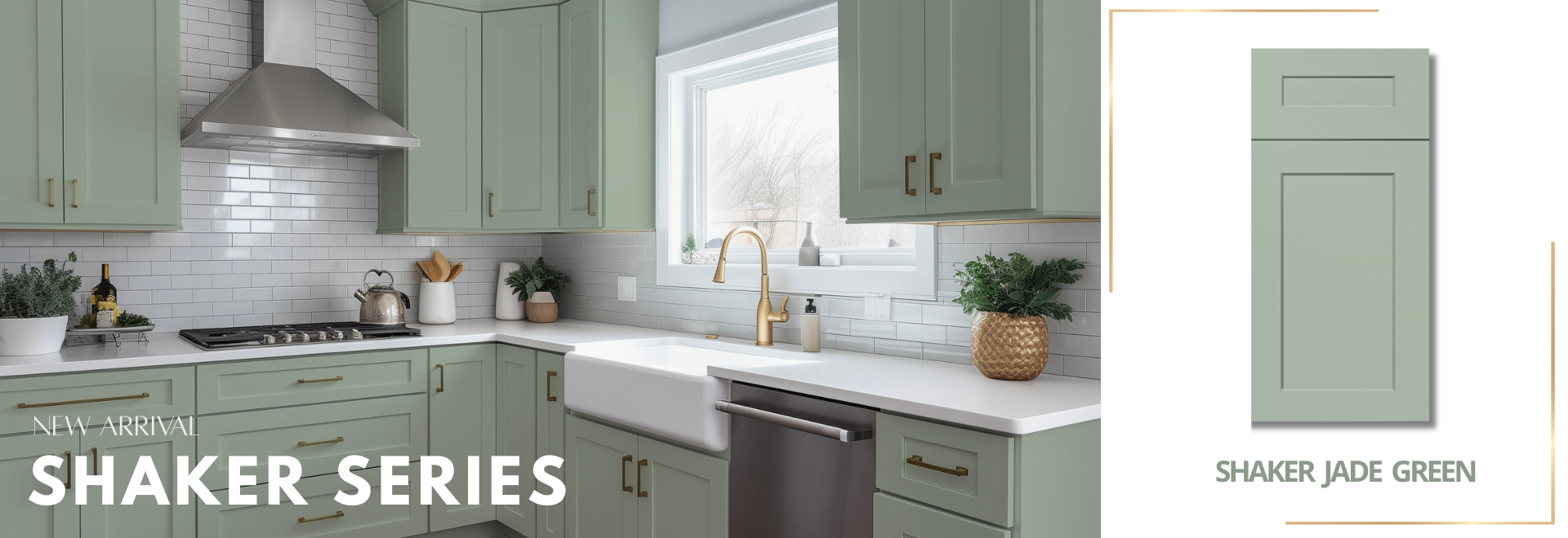 Shaker Jade Green – Plywell Cabinetry